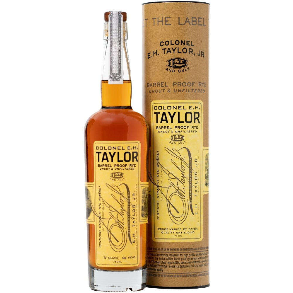 Buy Colonel E.H. Taylor Barrel Proof Rye® Online | Kentucky Straight ...