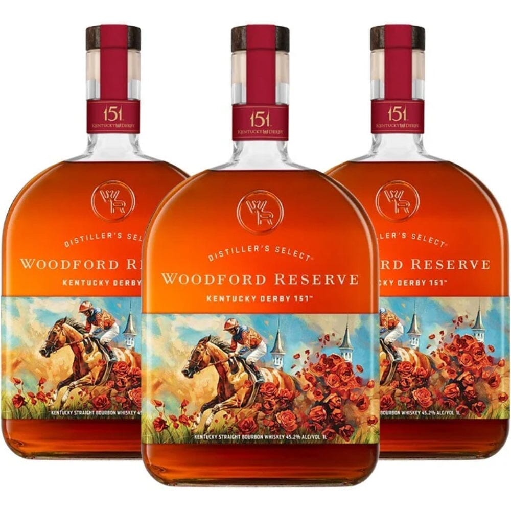 Buy Woodford Reserve Kentucky Derby 151 Edition 3pk® Online | Bourbon ...