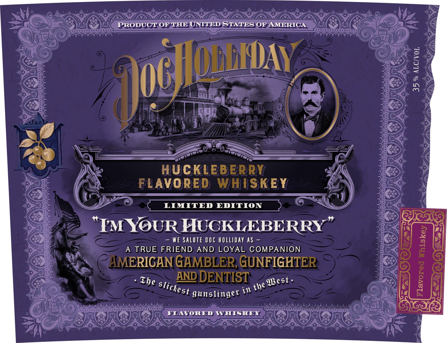 Buy Doc Holliday “I’m Your Huckleberry” Limited Edition Huckleberry ...
